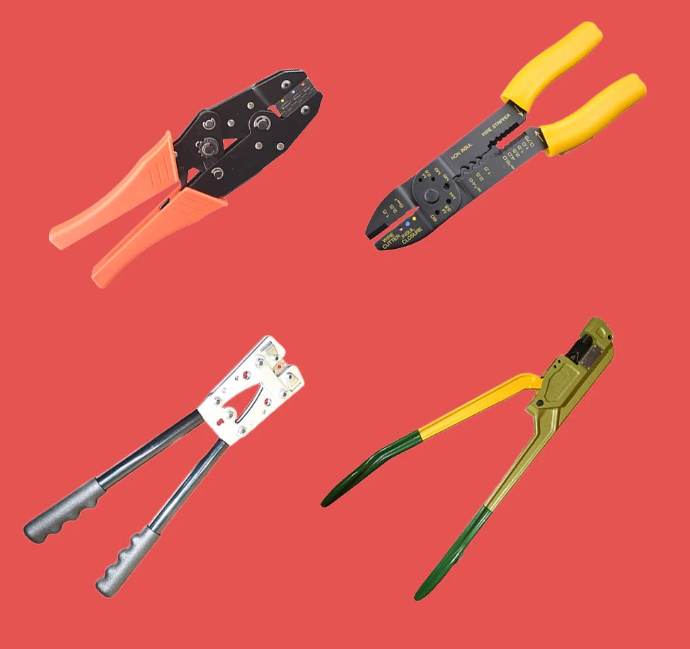 Crimping Tools | Terminal, Ferrule & Heavy-Duty Crimpers – Just Cable Ties